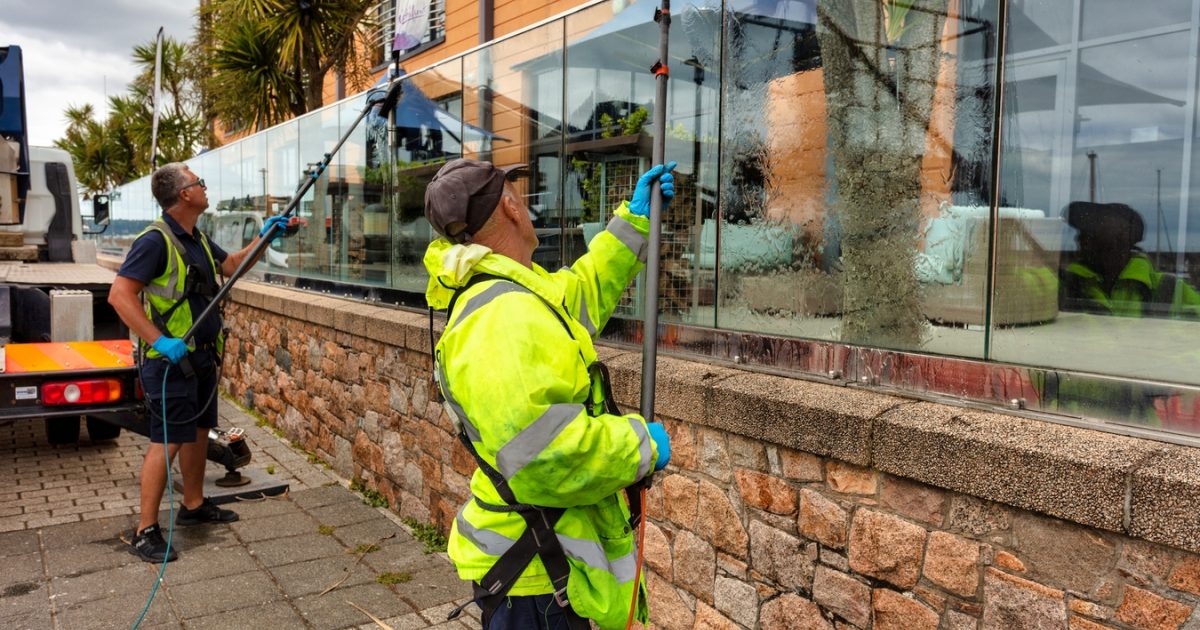 Sonnic | High Level Access Cleaning in Jersey, Guernsey & London